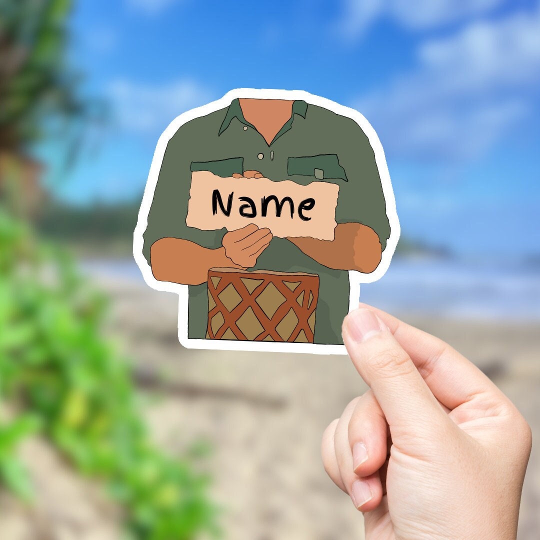 Personalized Survivor Sticker - Survivor Sticker, Tribal Council ...