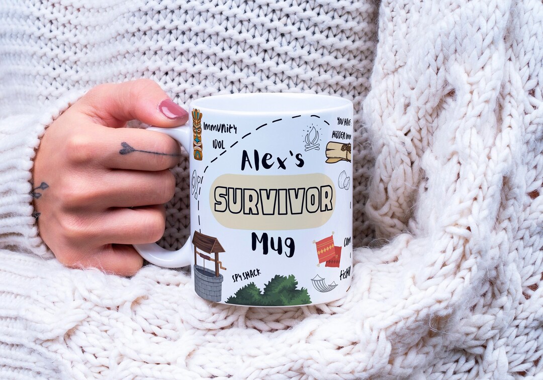 Personalized Survivor Mug - Custom Survivor Mug, Survivor Mug, Survivor ...