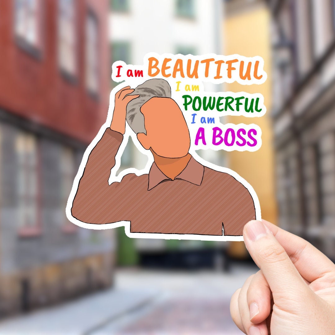 Tan Sticker - Queer Eye Sticker, Tan Queer Eye Sticker, Positivity ...