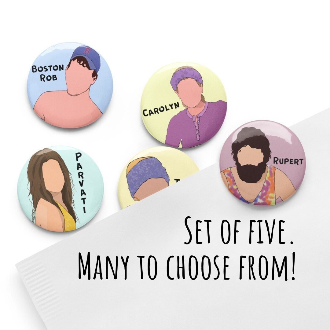 Survivor Pins, Survivor Show Pin, Jeff Probst Pin, Survivor CBS Pin ...