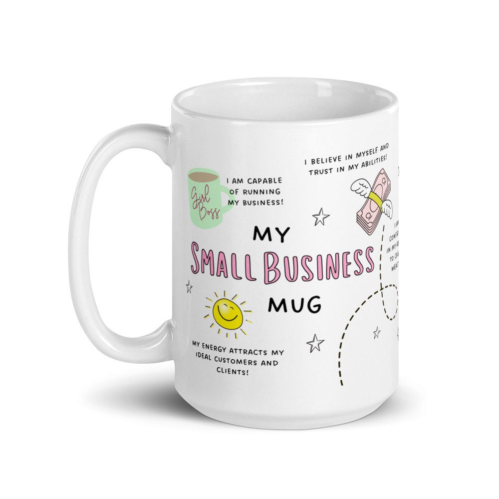 My Small Business Mug Success Mug Boss Babe Mug - Etsy