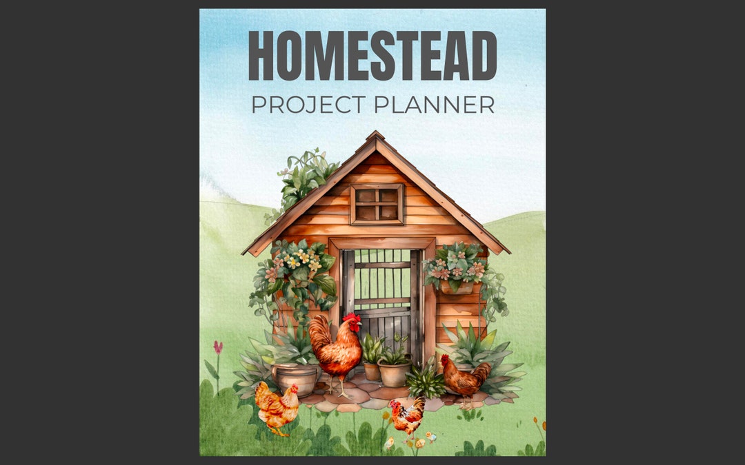 Homestead Planning Printable Bundle * 5 Planner Bundle * Homestead ...