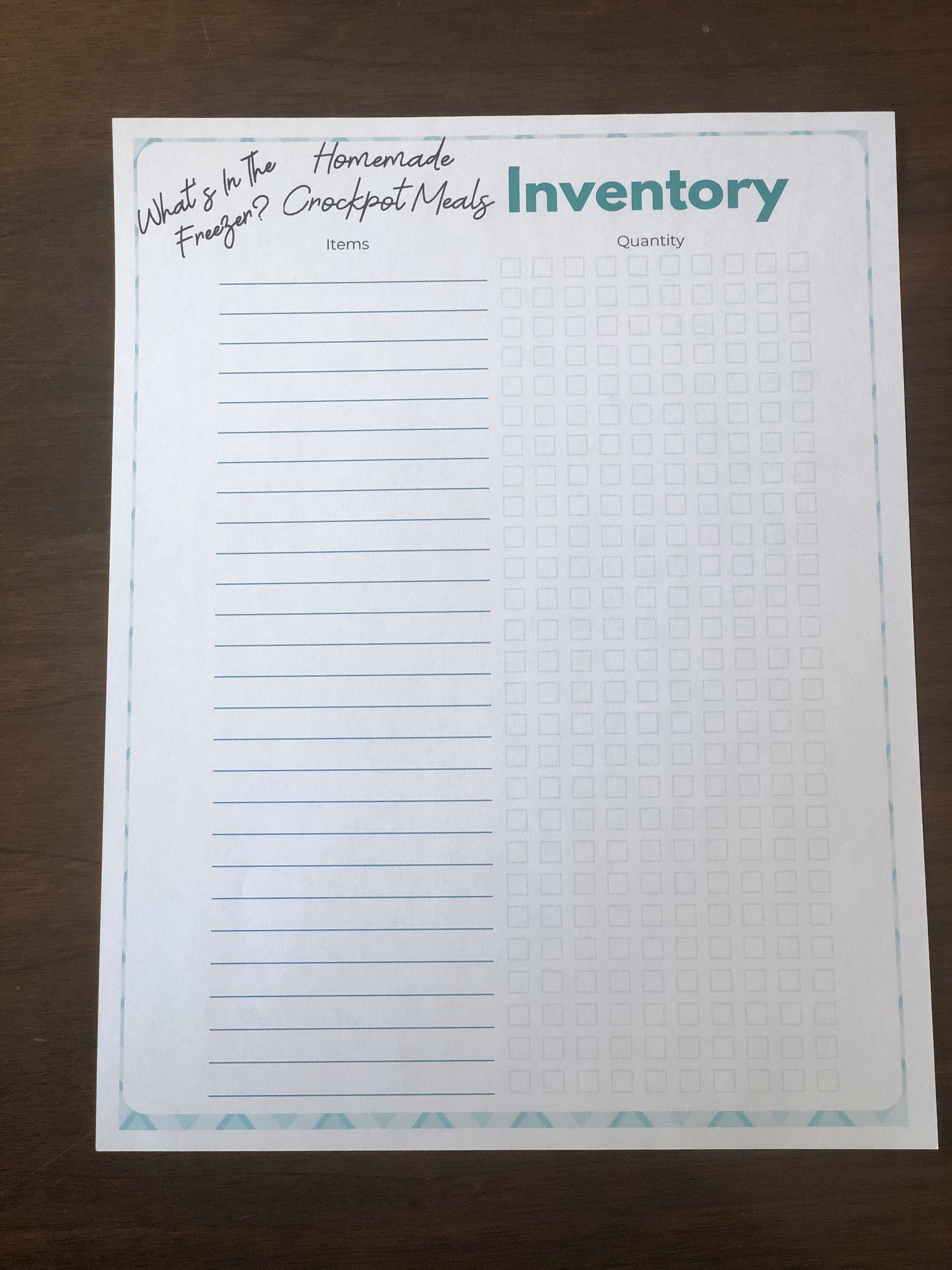 Food Pantry Inventory Planner * Homestead Organization * Printable ...