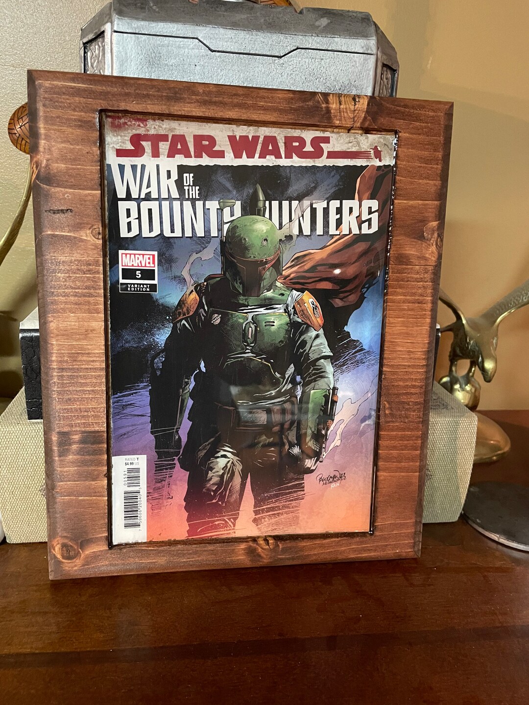 Boba Fett Comic Book Cover - Etsy
