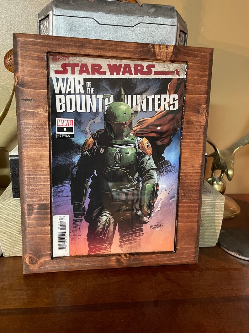 Boba Fett Comic Book Cover - Etsy