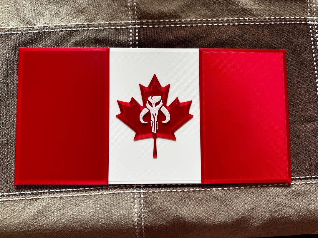 Canadian Mando License Plate - Etsy