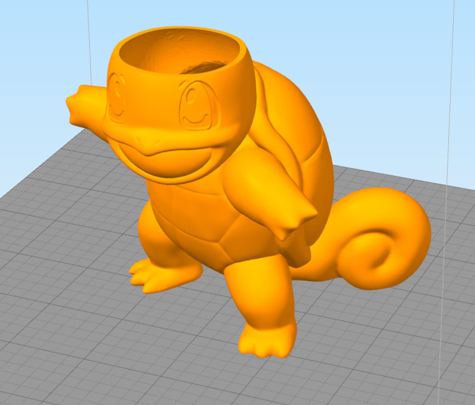 Pokemon Planter Stl File, Pokemon Flower Pot Stl File, for 3d Printers ...
