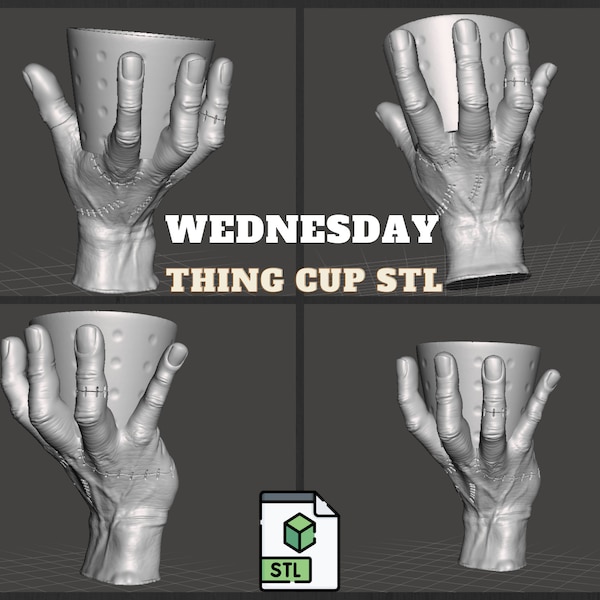 The Thing Hand Stl - Etsy