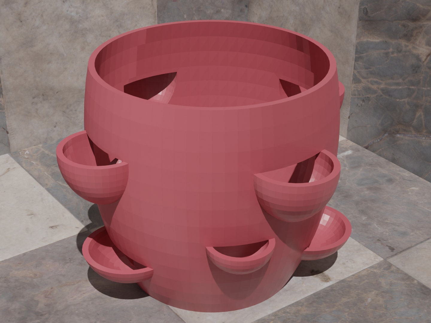 Planterpot Stl File Flowerpot Stl File for 3d Printers - Etsy