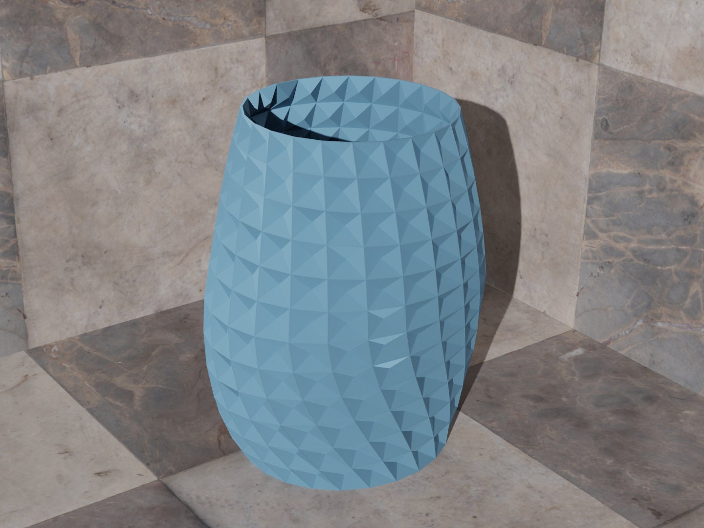 Planterpot Stl File, Flowerpot Stl File, for 3dprinters Vase Design ...