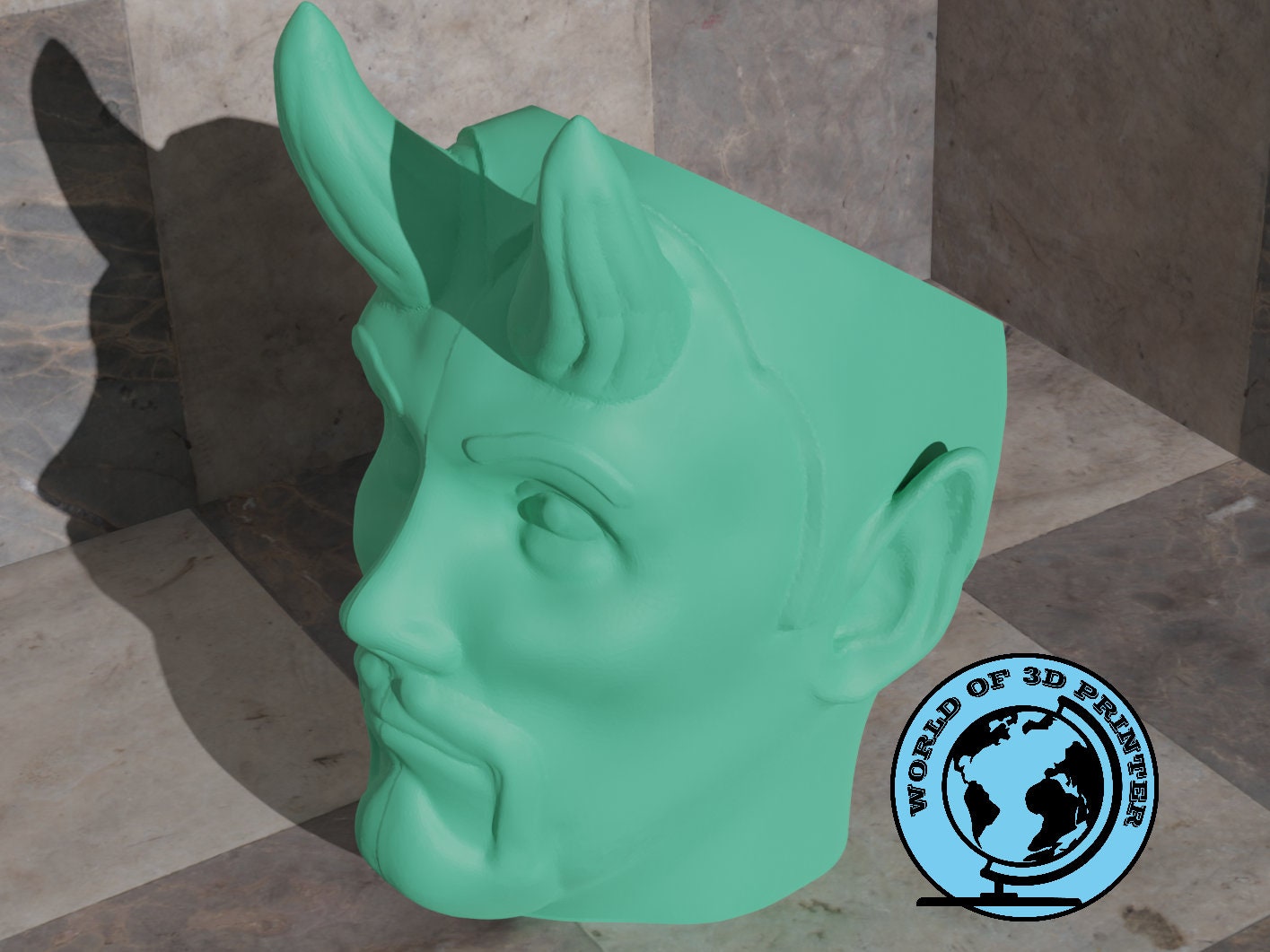 Lucifer Planterpot Stl File, Lucifer Flowerpot Stl File, for 3d ...