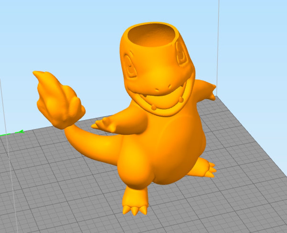 Pokemon Planter Stl File, Pokemon Flower Pot Stl File, for 3d Printers ...