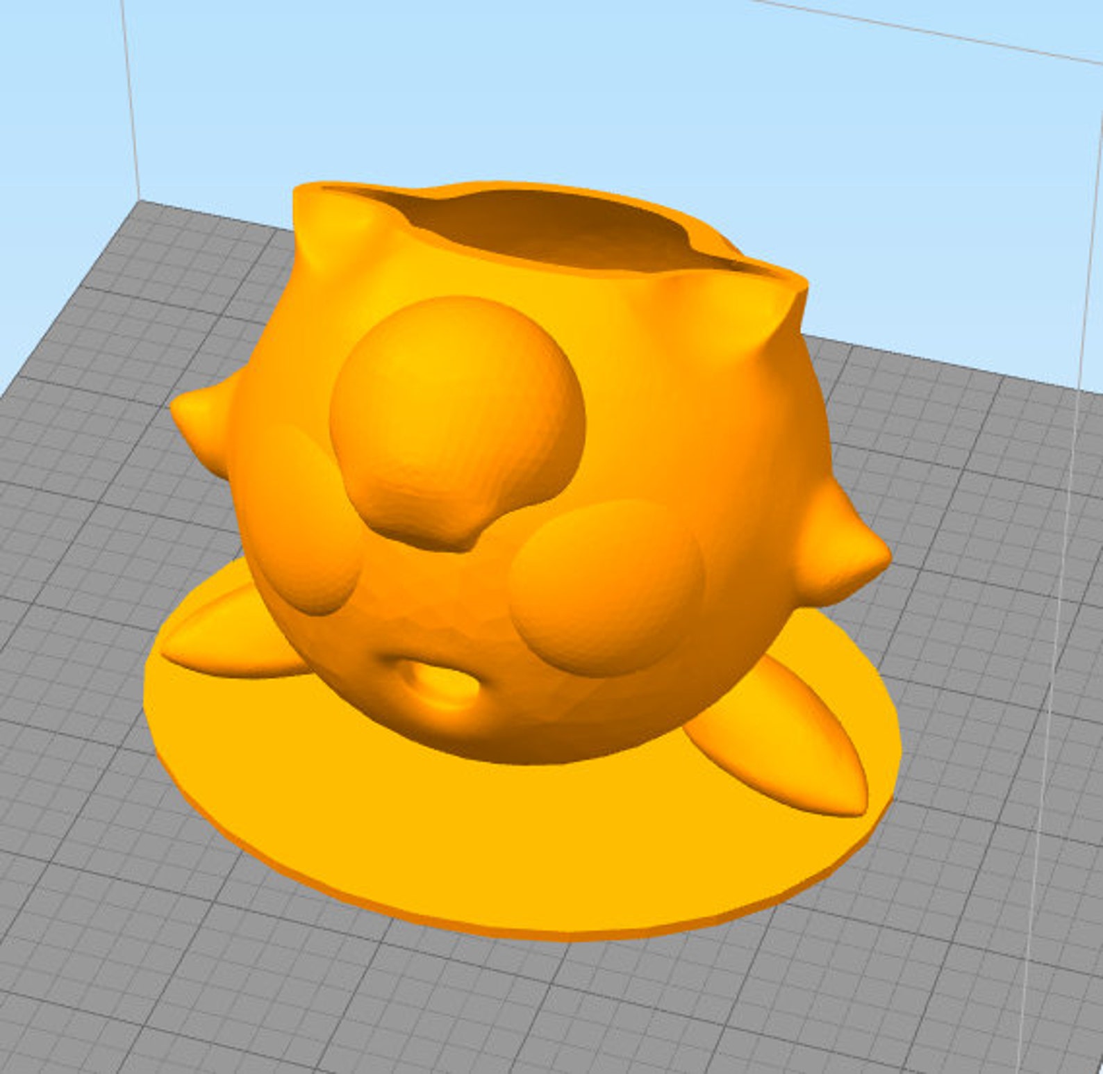 Pokemon Planter Stl File, Pokemon Flower Pot Stl File, for 3d Printers ...