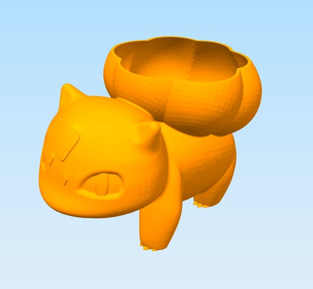 Pokemon Planterpot Stl File, Pokemon Flowerpot Stl File, for 3d ...