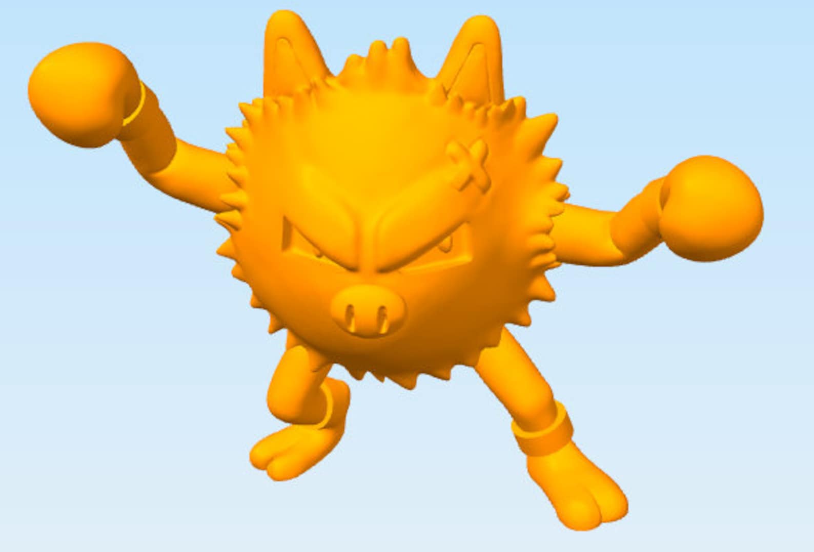 Pokemon Hero 3D Model Stl File, Pokemon Collection 3D Printable Cosplay ...