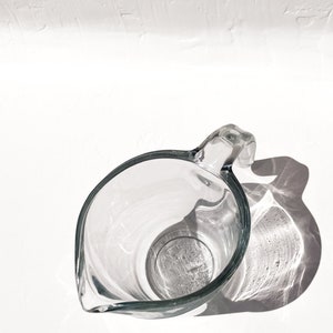 1980s Vintage Small Glass Baking Pitcher. Great as a Syrup Pourer or ...