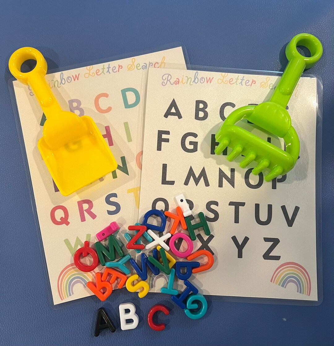 Sensory Table Kit W/ Letters - Etsy
