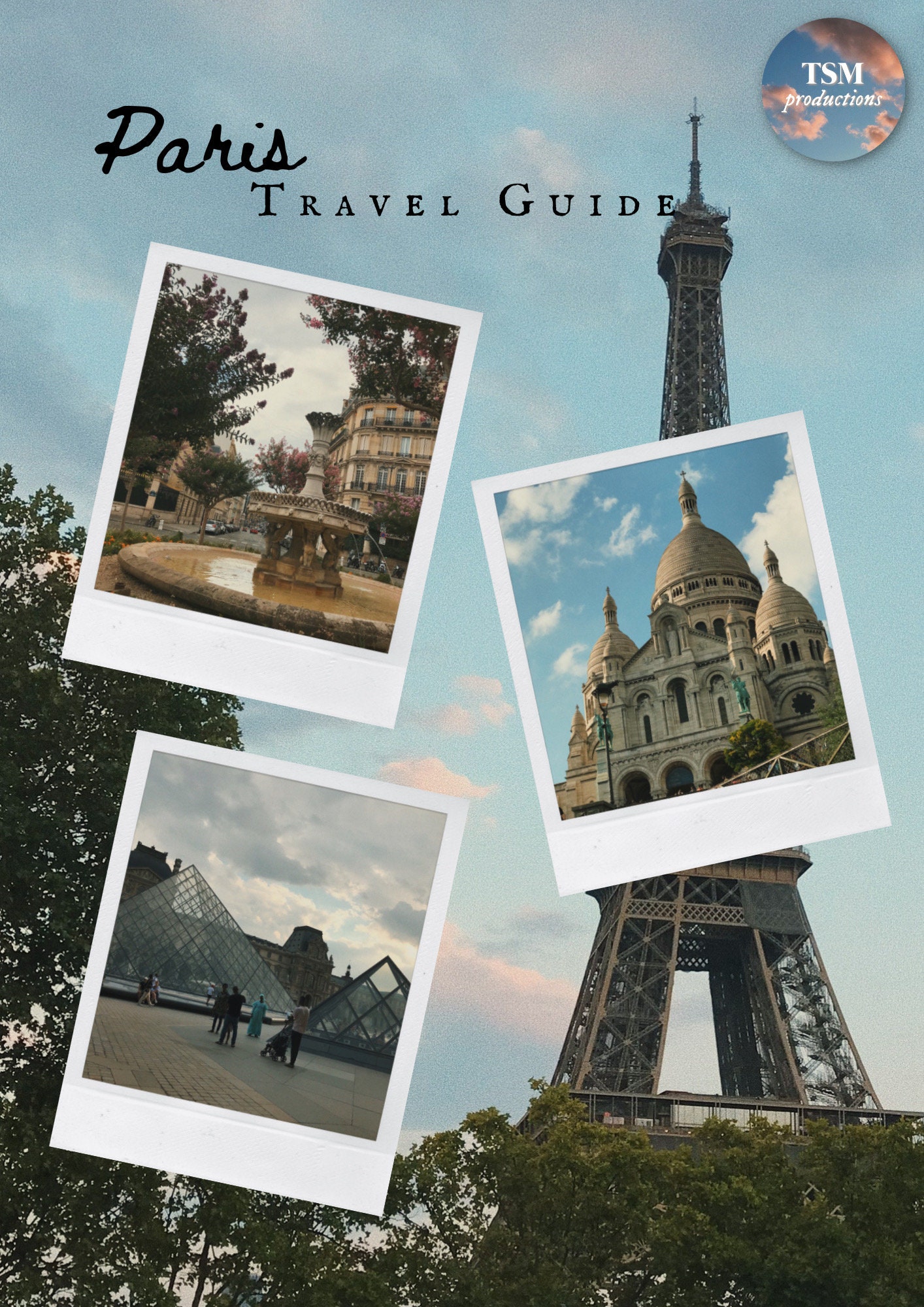 Paris, France Travel Guide Printable // Budget City Break Itinerary ...