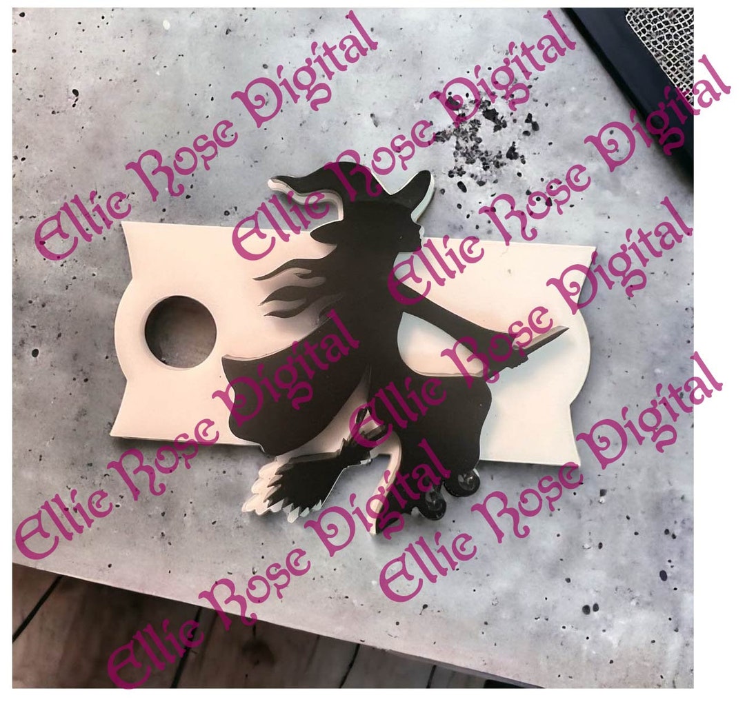 Stanley Topper Tag, Stanley Topper SVG, Witches Broom, Halloween Topper ...