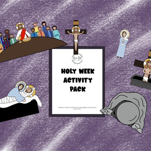 Christian Easter Activity Pack Printable Preschool - Etsy