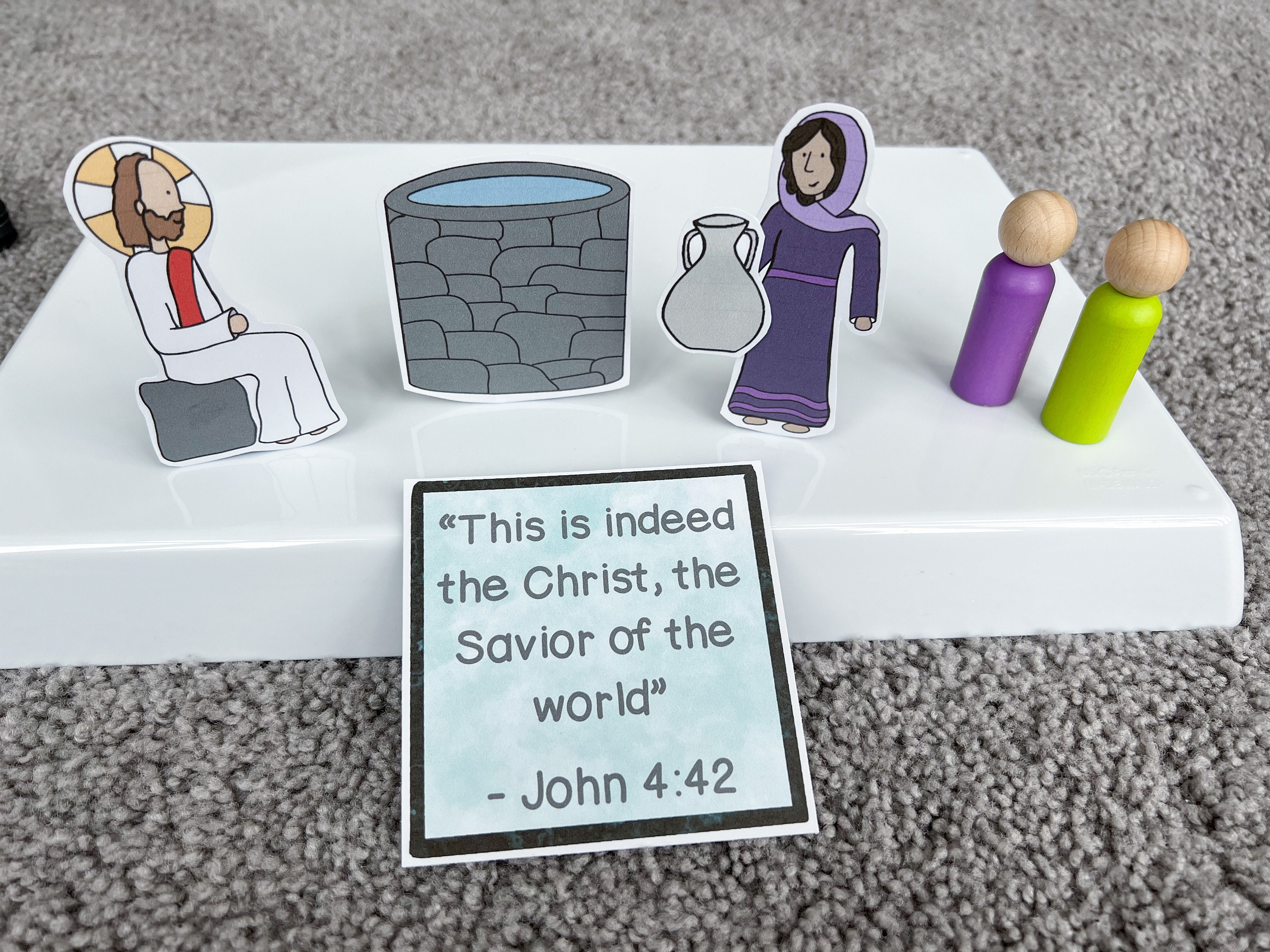 The Samaritan Woman Activity Printable Pack - Etsy Canada