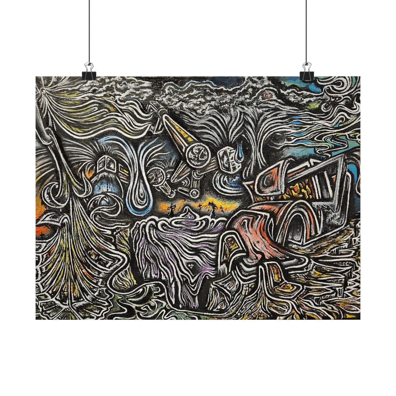A State of Delirium No. 1 - Matte Finished Posters. - Etsy