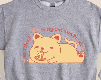 Cat Eating Shirt - Etsy