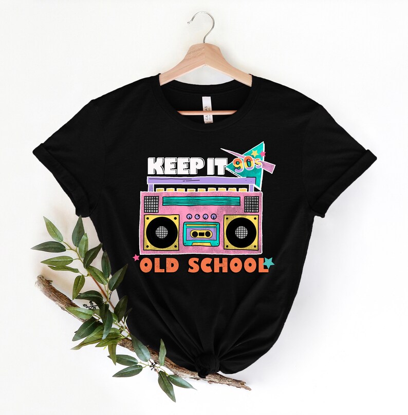 Retro Keep It Old School T-shirt Womens Graphic Tee Vintage - Etsy