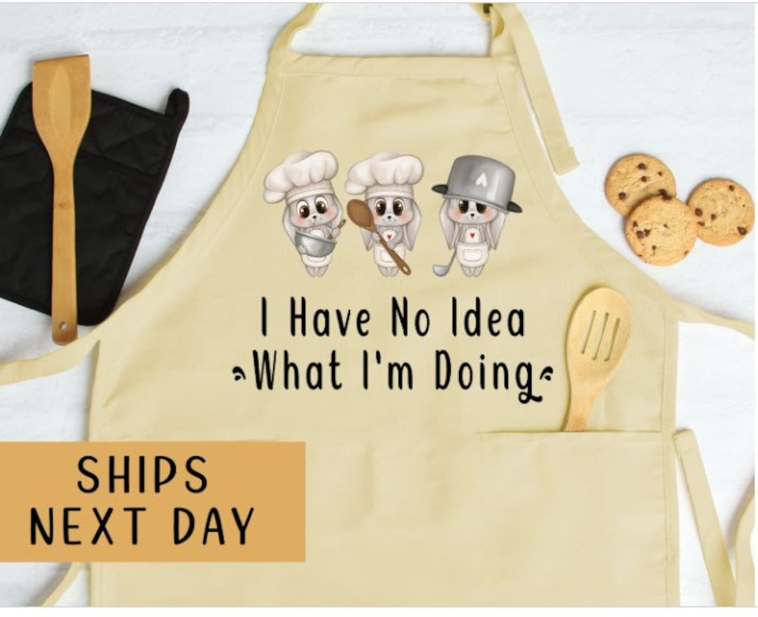 Funny Baking Apron, Funny Apron for Wife, Cute Kitchen Apron for Women ...