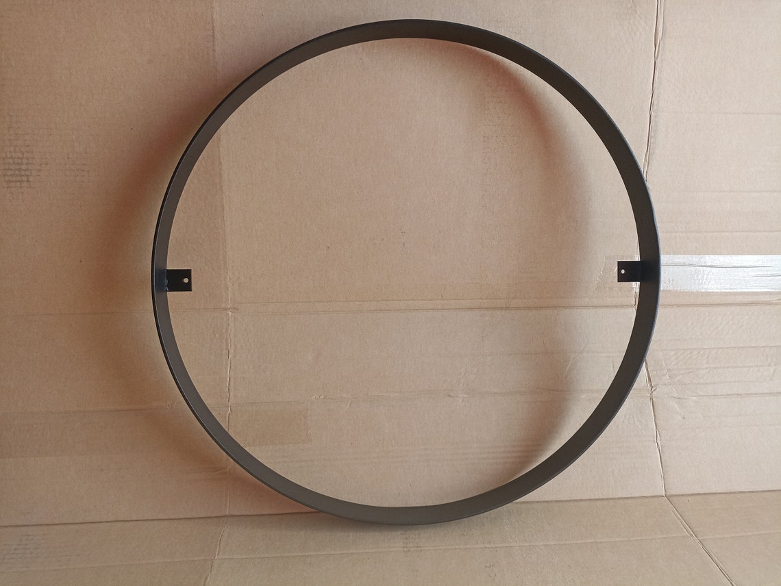 Steel Circle for Wall Clock | Metal Circle | Black Color | DIY Wall ...