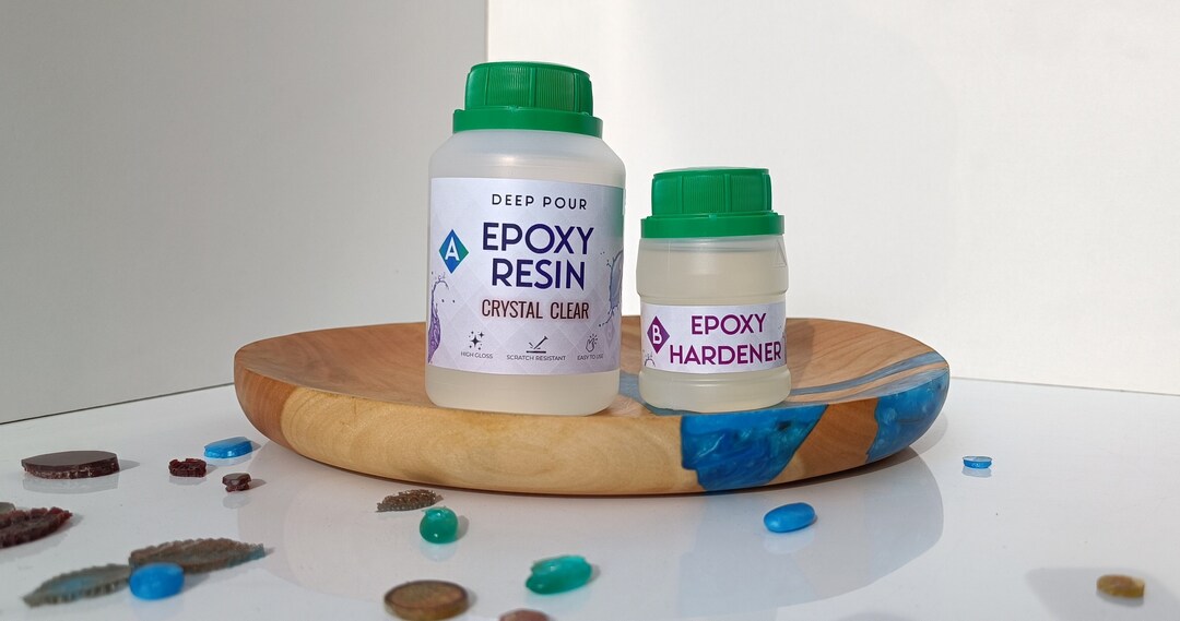 300g Epoxy Resin + Hardener | Craft Resin | Crystal Clear | Fast Cure ...