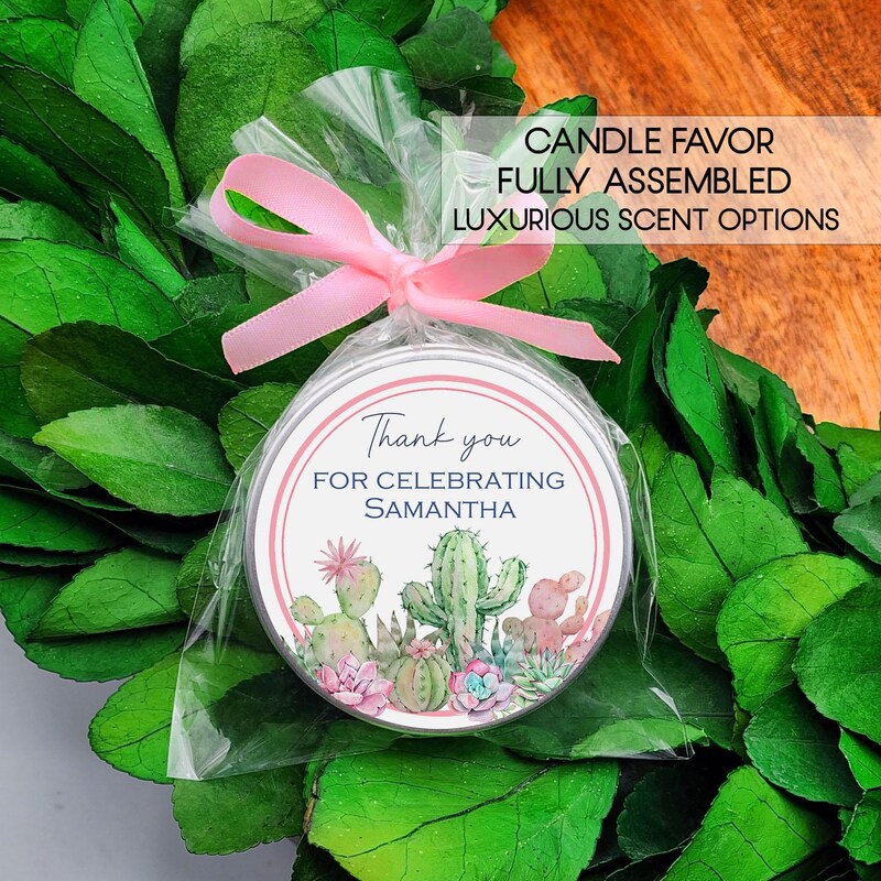 Cactus Wedding Favor - Etsy