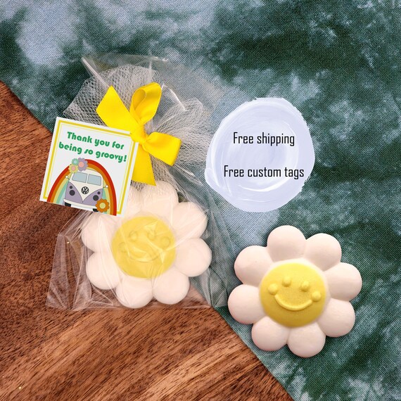 Daisy Retro Party Favor Retro Daisy Birthday Party Two - Etsy