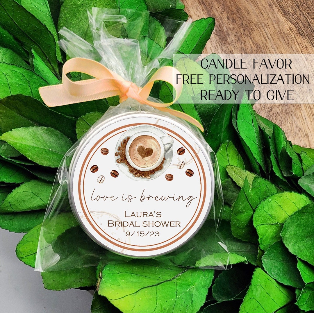 Love is Brewing Bridal Shower Favor Love is Brewing Favor Coffee Bridal ...