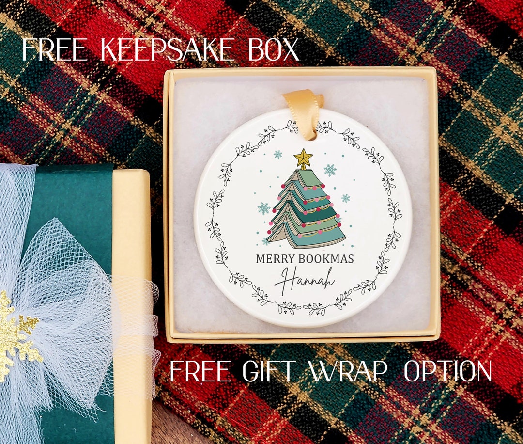 Book Ornament Book Ornaments Book Club Ornament Library Ornament ...