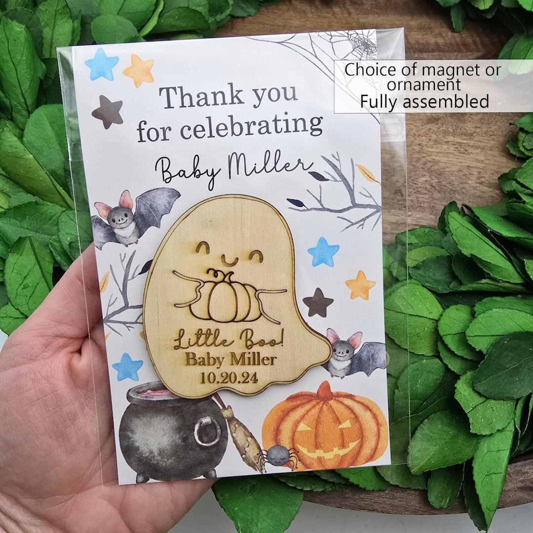 Spooky Baby Shower - Halloween Baby Shower Favors - Halloween Baby ...