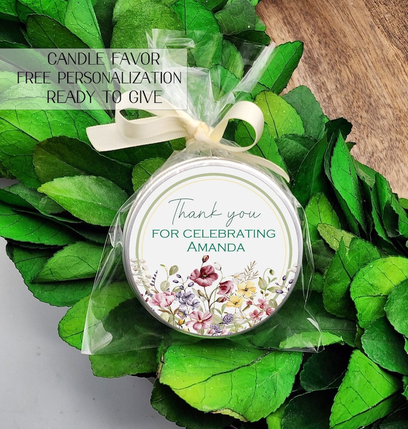 Wildflower Baby Shower Favor Wildflower Birthday Party Favor - Etsy