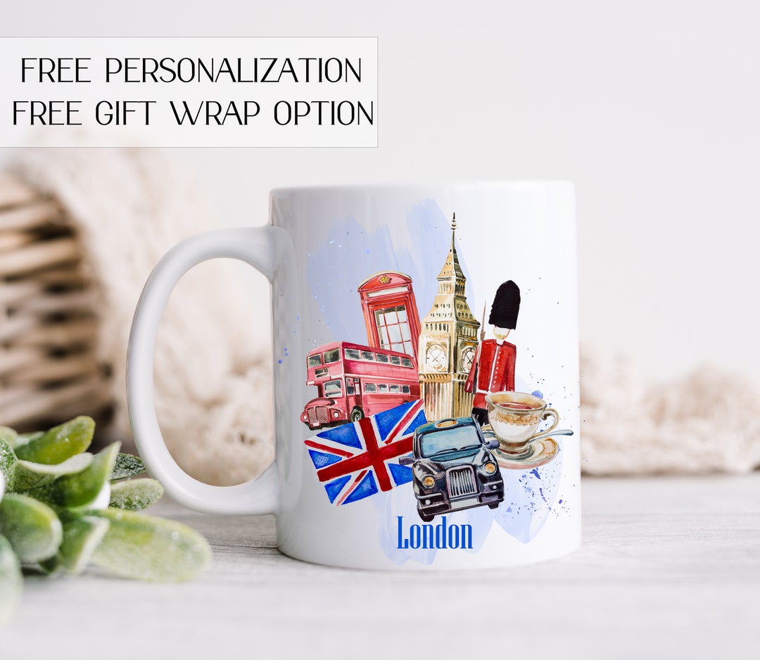 London Gift London Mug British Mug Customizable Mug - Etsy