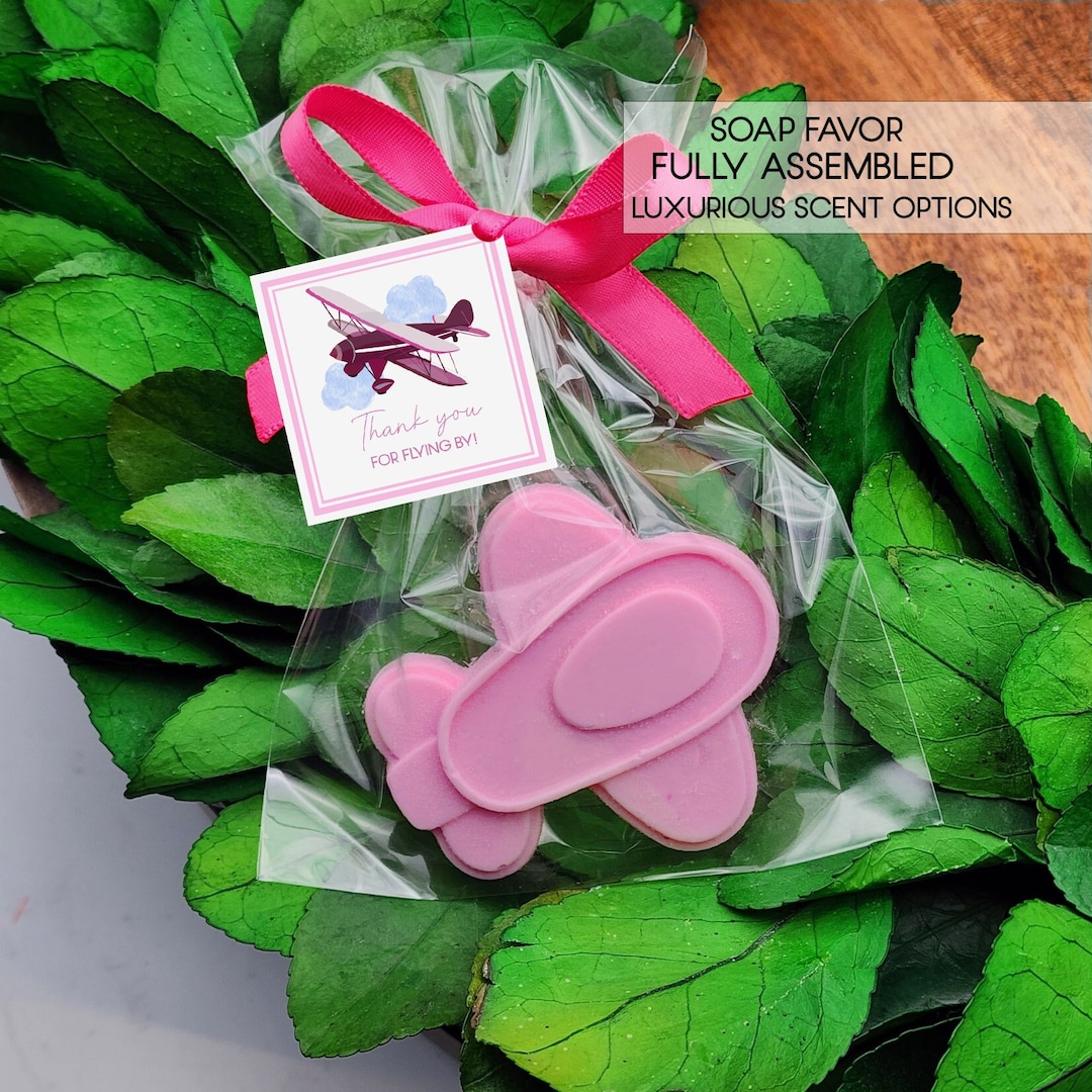 Pink Airplane Baby Shower Favors - Pink Aviation Baby Shower Favors ...