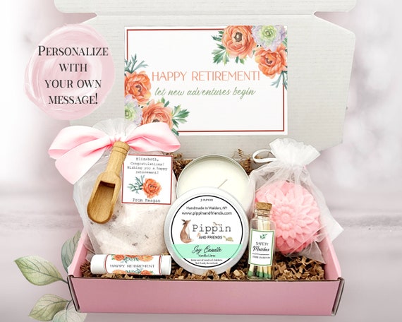 Retirement Gift Box Happy Retirement Gift Retirement | Etsy
