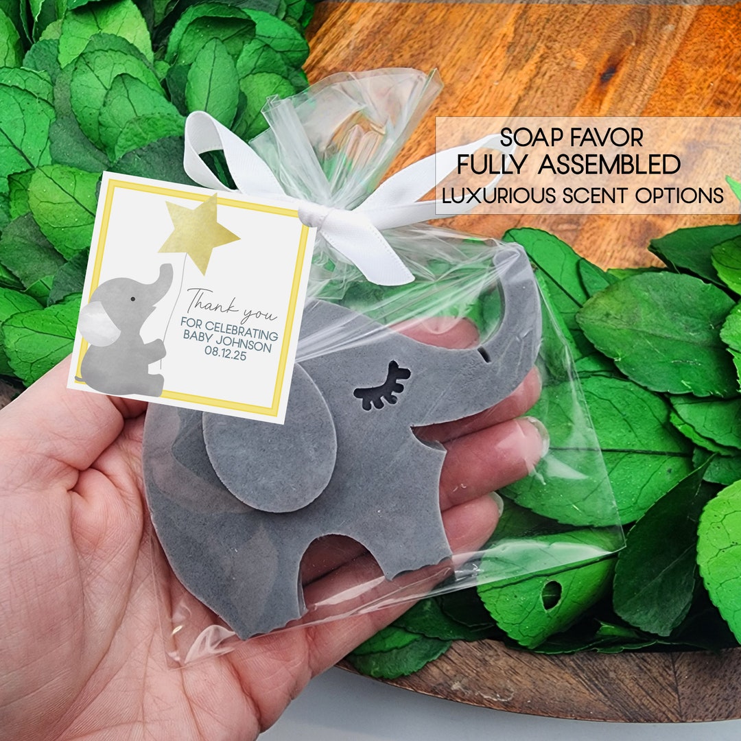 Babyshower Favors Baby Sprinkle Favors Elephant Baby Shower Party ...