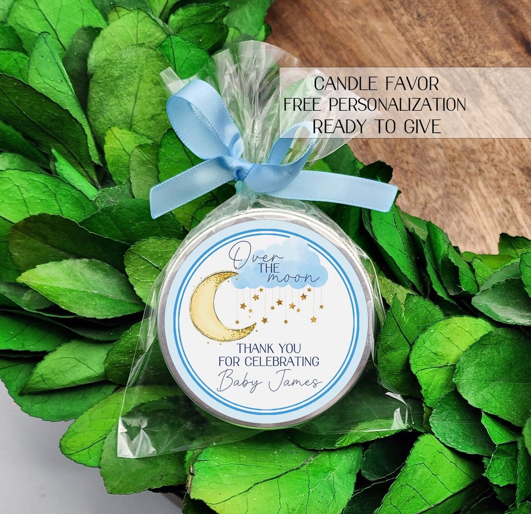 Over the Moon Baby Shower Favors Moon Baby Shower Favors Twinkle ...
