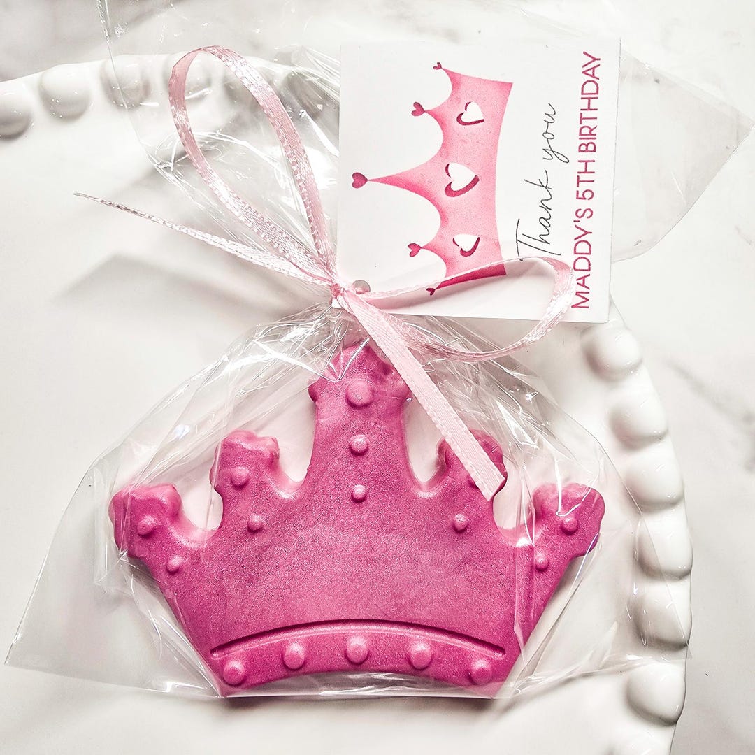 Little Princess Crown Soap Favors – Storybook Baby Shower or Birthday ...