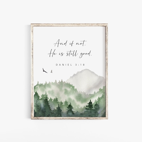 And If Not He is Still Good - Etsy