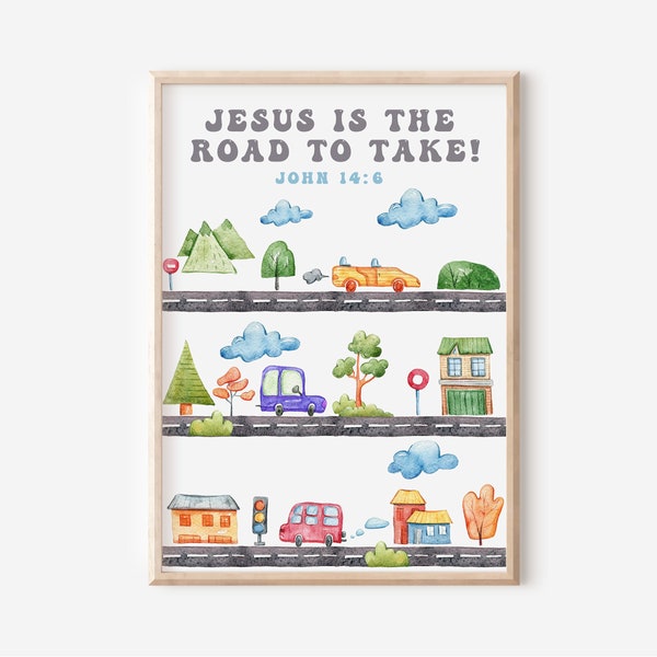 Jesus is the Way Poster - Etsy