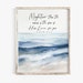 When You Go Through Deep Waters - Bible Verse Wall Art - Isaiah 43:2 ...