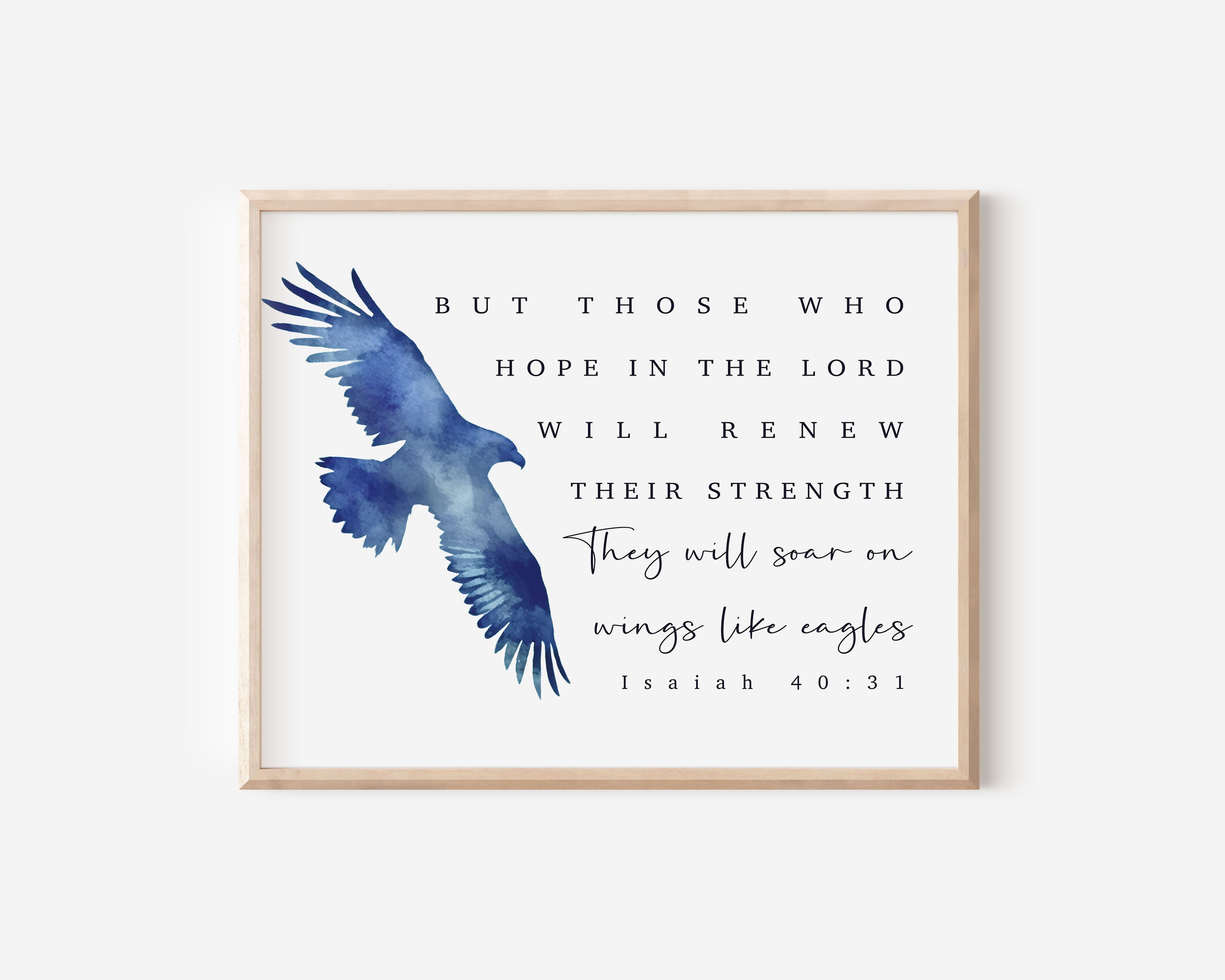 Those Who Hope in the Lord Will Renew Their Strength - Modern ...