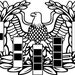 Warrant Officer Rising Eagle Badge Logo Ranks Insignia Seal Digital ...