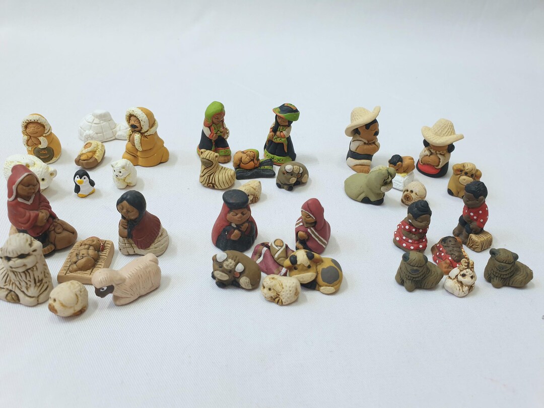 Peru Nativity Scene, Andean Nativity Scenes of Handmade Ceramics ...