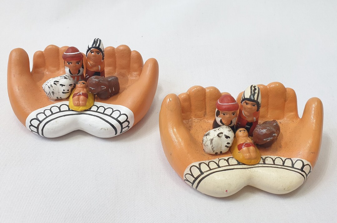 Peru Nativity Scene, Andean Nativity Scenes of Handmade Ceramics ...